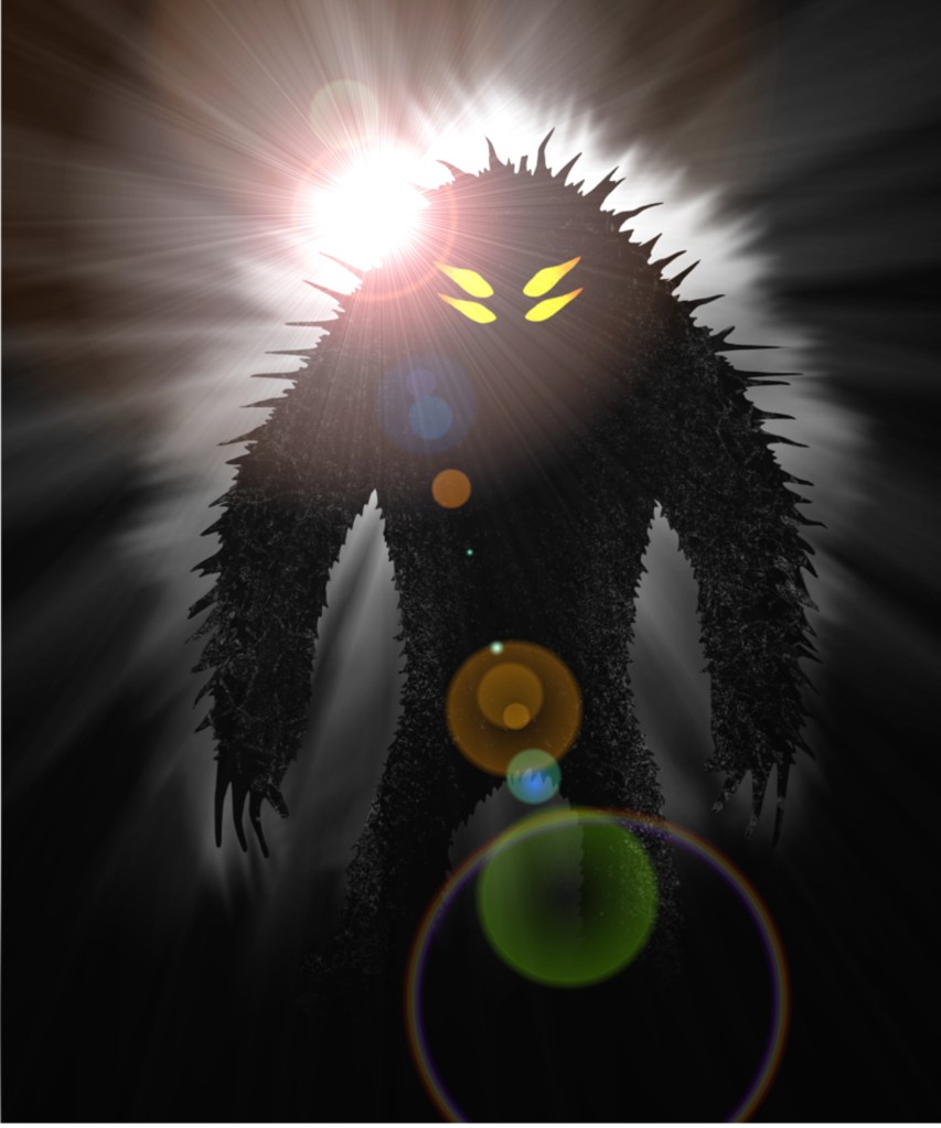 The Beast of Beckley; Strange Shadowy Four-Eyed Creature of Beckley ...